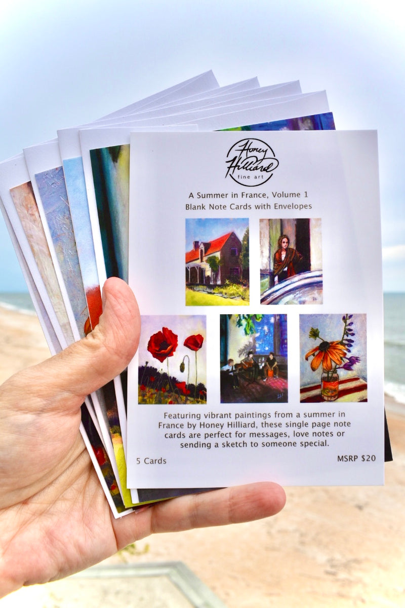 French Note Cards Vol 1 – Honey Hilliard Art
